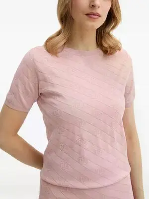 SILVIAN HEACH Patterned Short-sleeve Top