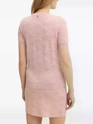 SILVIAN HEACH Patterned Short-sleeve Top