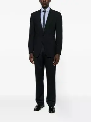 LARDINI Pleated Straight-leg Trousers