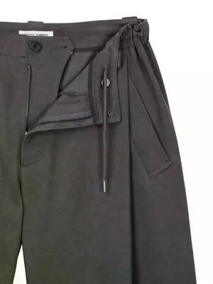STUDIO TOMBOY Drawstring-waist Cotton Trousers