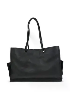 Loewe 2006 Appliqué Leather Tote Bag