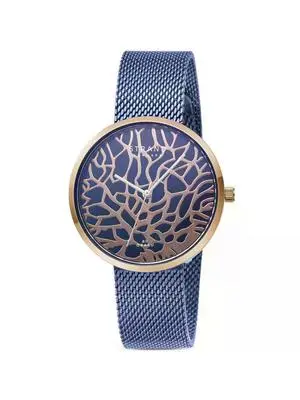 OBAKU Tangle Mesh 35mm Watch - Blue