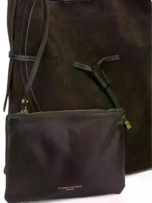 GIANNI CHIARINI Large Sienna Suede Tote Bag