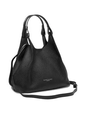 GIANNI CHIARINI Pebbled Leather Tote Bag