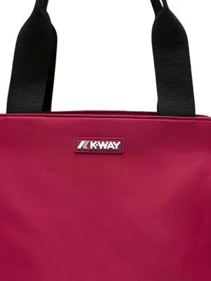 K-WAY Aisy Zip-fastening Tote Bag - Pink