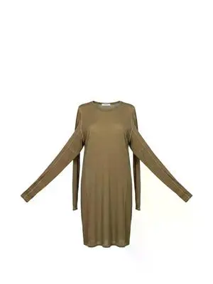 UMA WANG Debi Long-sleeve Mini Dress