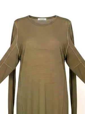 UMA WANG Debi Long-sleeve Mini Dress