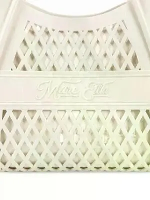MARC ELLIS Medium Flat Basket Tote Bag
