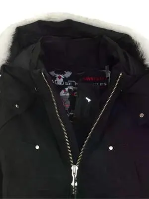 Moose Knuckles Ballistic Shearling-trim Bomber Jacket