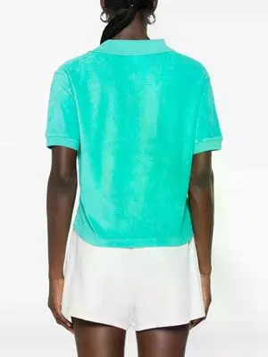 SPORTY & RICH April Logo-embroidered T-shirt