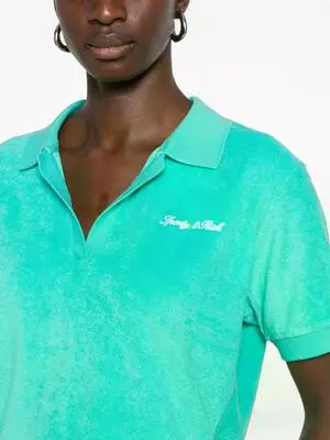 SPORTY & RICH April Logo-embroidered T-shirt