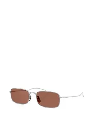 Oliver Spencer Tk-14 Rectangle Sunglasses
