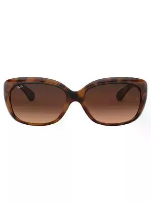 Ray-ban Tortoiseshell-effect Oversize-frame Sunglasses