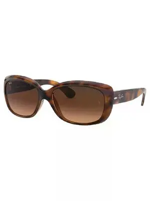 Ray-ban Tortoiseshell-effect Oversize-frame Sunglasses