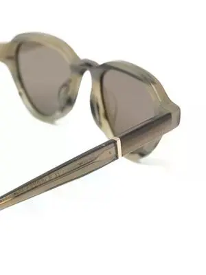 Emporio Armani Oval-frame Sunglasses