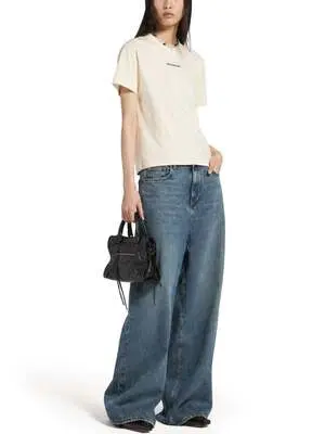 Balenciaga T-shirt Con Logo