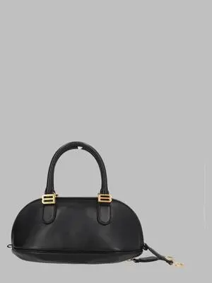 Balenciaga Bolero Mini Bowling Bag - Black