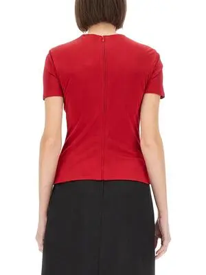 Versace Safety Pin Curled Top