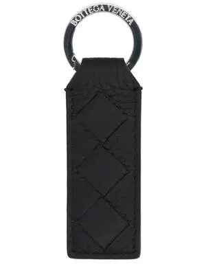 Bottega Veneta Keychain Tab - Black
