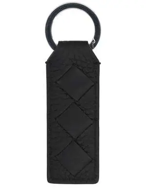 Bottega Veneta Keychain Tab - Black