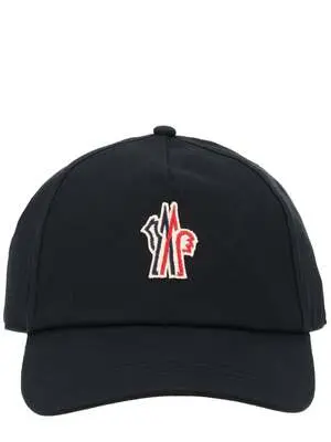 Moncler Baseball Hat With Logo - Black