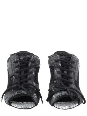 Balenciaga High Heel Sandals - Black