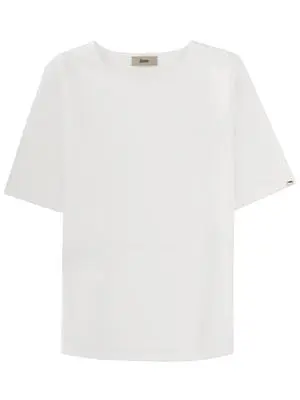 Herno Split Cotton T-shirt - White