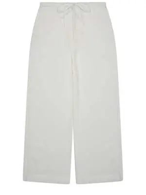 TOTEME Pantalone Con Coulisse - White