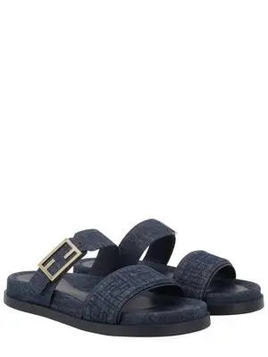 Fendi Feel Sandals - Blue