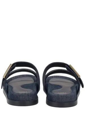 Fendi Feel Sandals - Blue