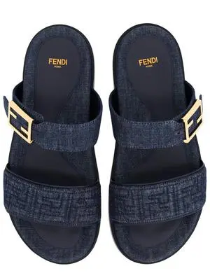 Fendi Feel Sandals - Blue