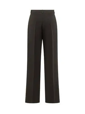 DES_PHEMMES Wide Suit Pants - Black