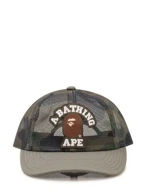 A BATHING APE Camouflage Mesh Cap - Green
