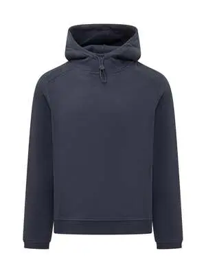 K-WAY Hooded Sweatshirt - Blue Depth