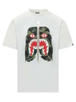 A BATHING APE Graphic Logo T-shirt - White