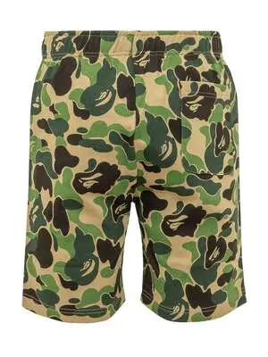 A BATHING APE Mini Camo Sweat Shorts
