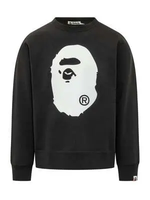 A BATHING APE Relaxed Fit Graphic Sweatshirt