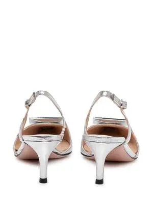 Roberto Festa Slingback Heels With Front Insert