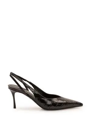 FERRAGAMO Dafne 70mm Croc-embossed Heels