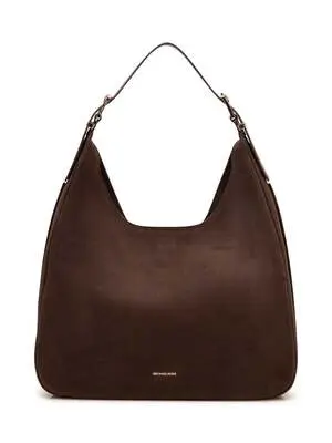 Michael Kors Nolita Large Hobo Shoulder Bag - Chocolate