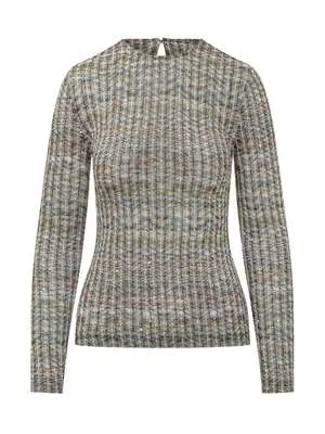 Missoni Caperdoni Crewneck Knit Sweater - Light Multicolor