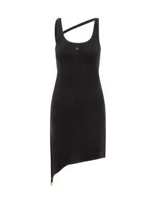 COURREGES Asymmetrical Mini Suit Dress