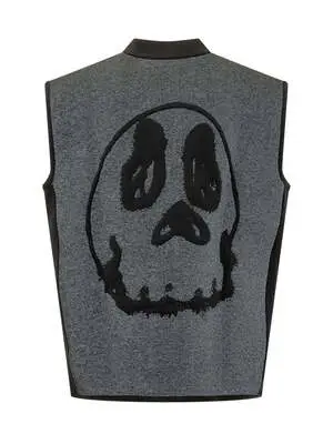 Y3 Graphic Run Vest - Black