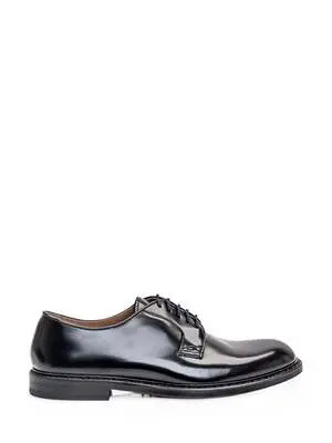 DOUCAL'S Lace-up Leather Shoes - Nero