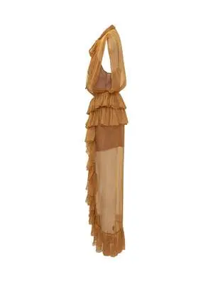 ACTUALEE Chic Mini Suit - Caramel