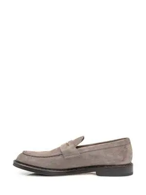 DOUCAL'S Elegant Moccasin Loafers With Stylish Masked Design
