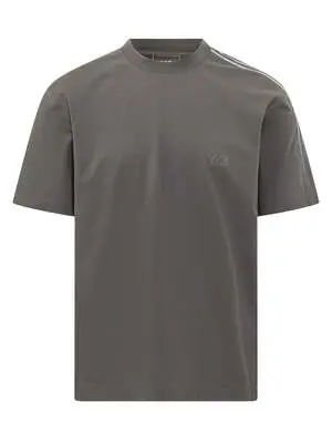 Y3 Graphic 3-stripe Short Sleeve Tee