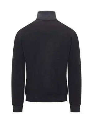 FILIPPO DE LAURENTIIS Wool Turtleneck Sweater In Mini Fit - Blu