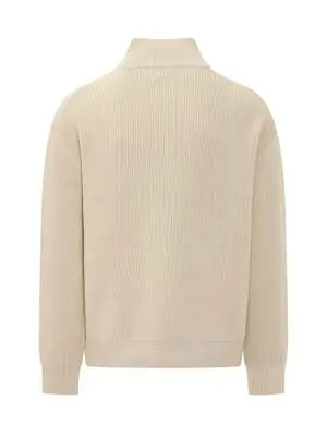 JW Anderson J. W. Anderson Half-Zip Jumper For Fall 2026 Ivory