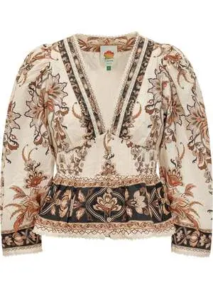 Farm Rio Majestic Mini Blouse